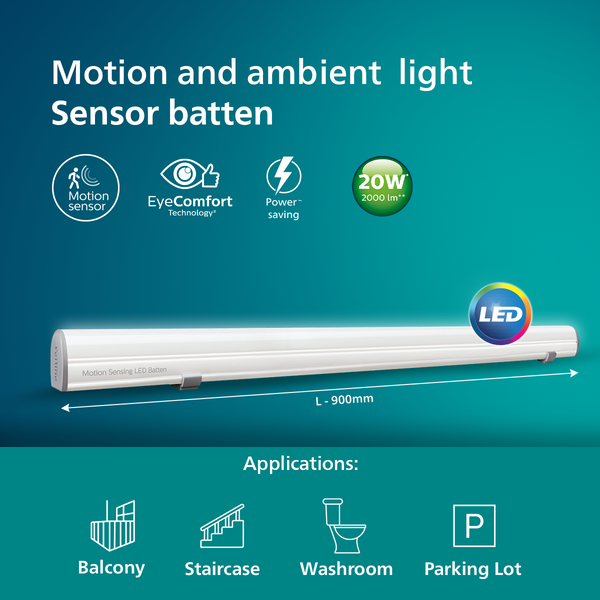 Motion Sensing LED Tube Light – Signify Employee Webshop
