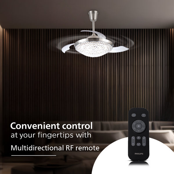 Philips Crysta Chandelier with Fan – Signify Employee Webshop